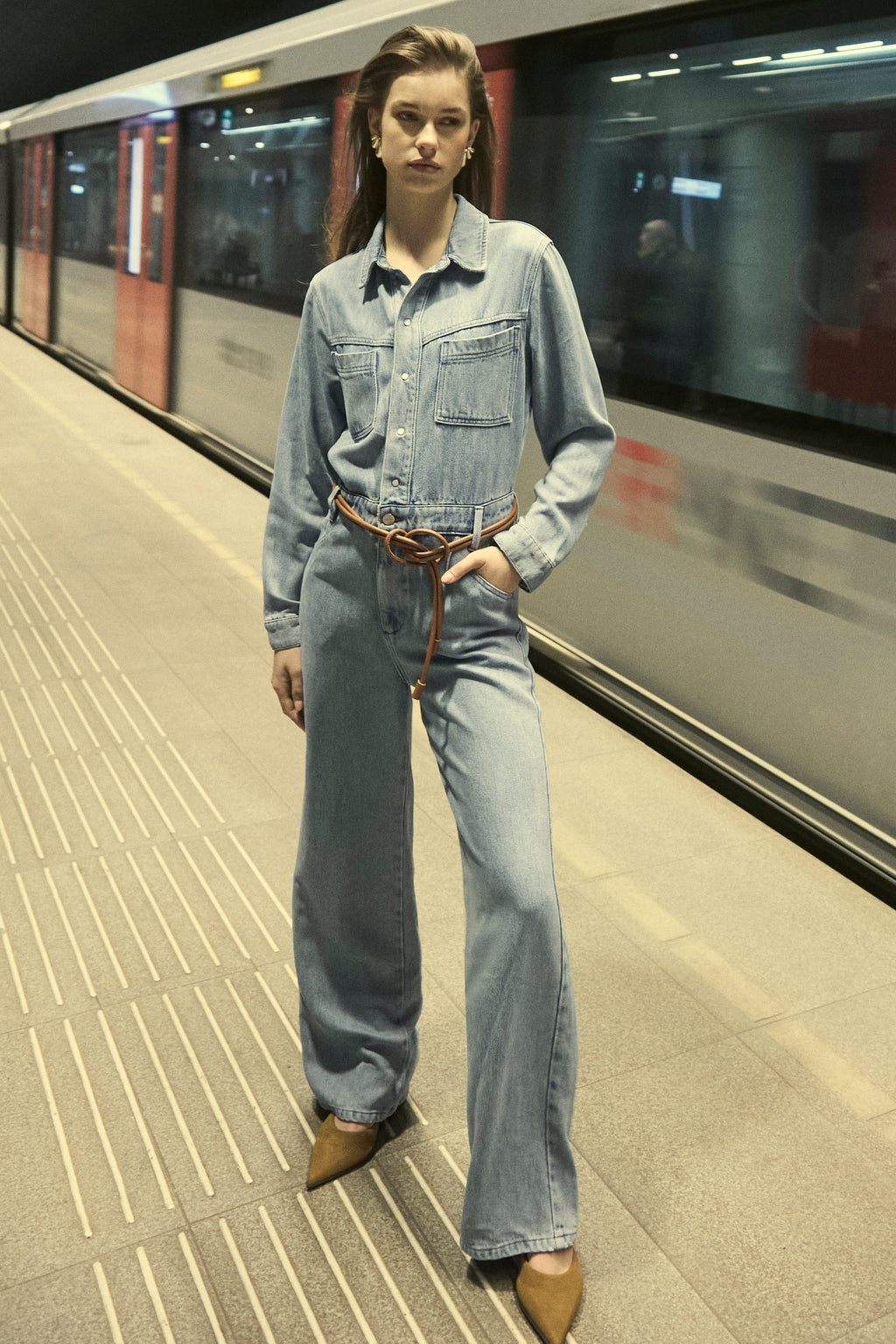 Flowy Denim Overall – homagetodenim