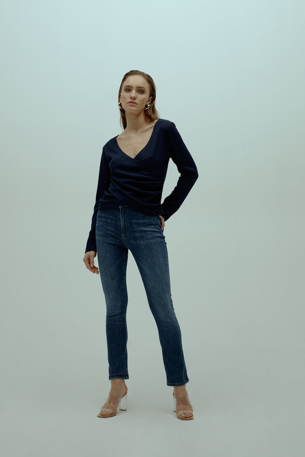 Sarah - Stretchy Straight Jeans – homagetodenim